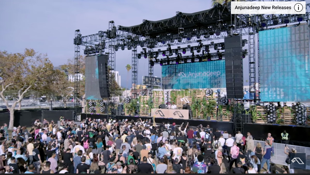 Durante & HANA | Anjunadeep Open Air: Los Angeles at #ABGT500 (Official ...
